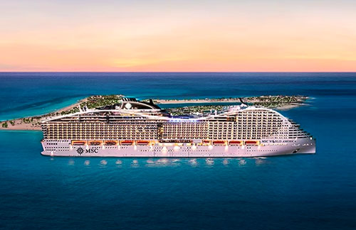 MSC World America Cruiseschip | MSC Cruises